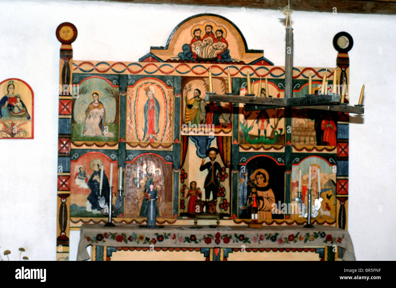 Mexican catholic chapel Stock Photo - Alamy