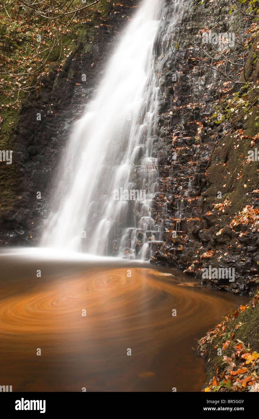 Sneaton forest falling foss waterfall hi-res stock photography and ...