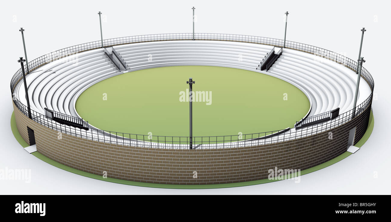 Arena round stadium Stock Photo - Alamy