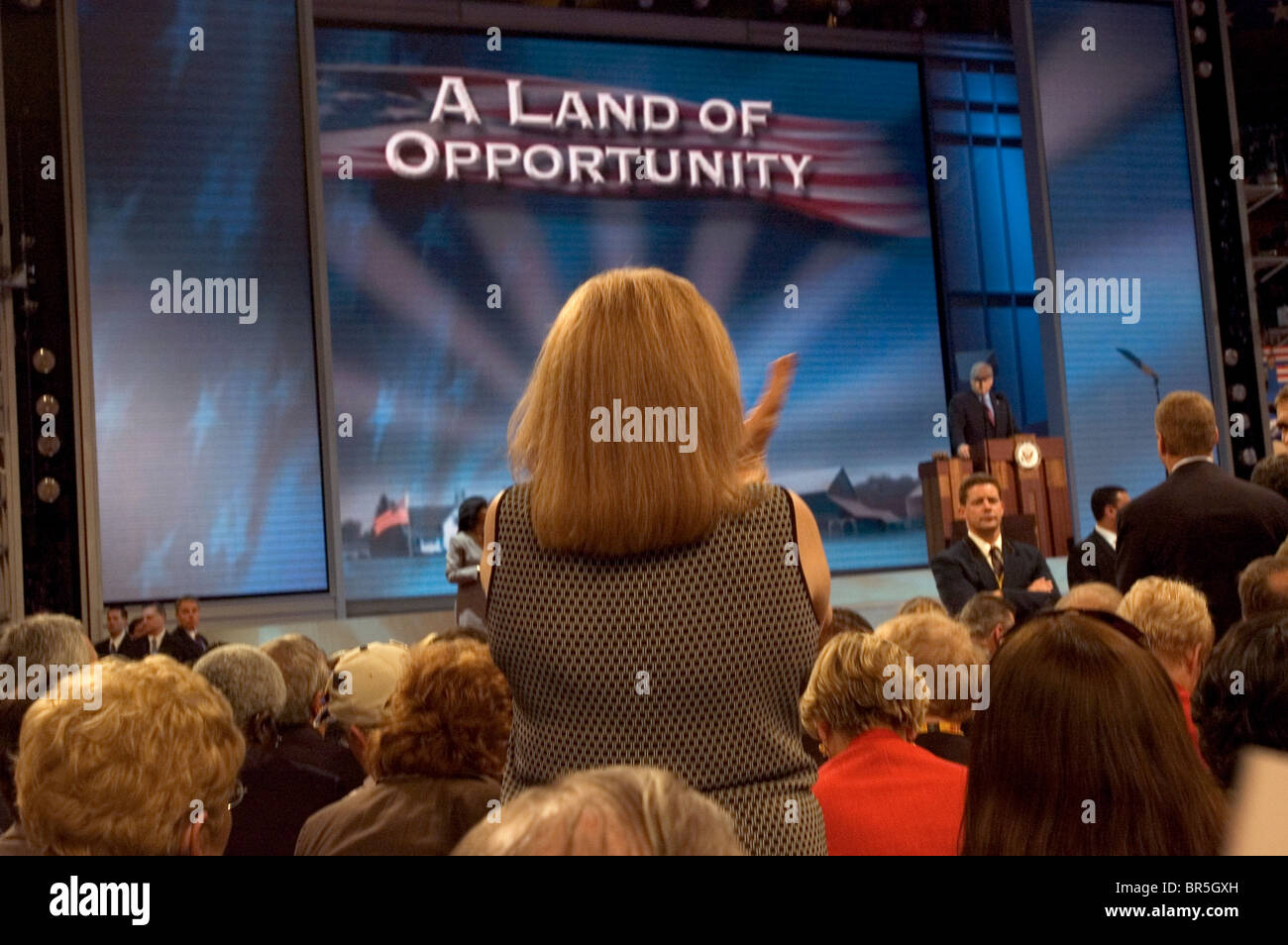 Republican National Convention 2004 in New York City Stock Photo - Alamy