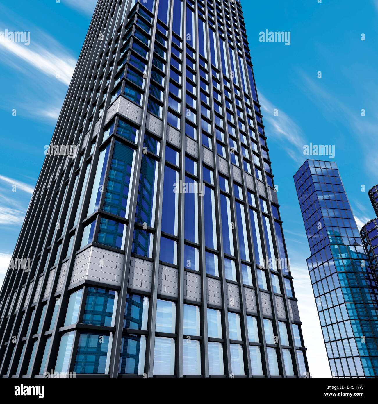 Modern building skyline Stock Photo - Alamy