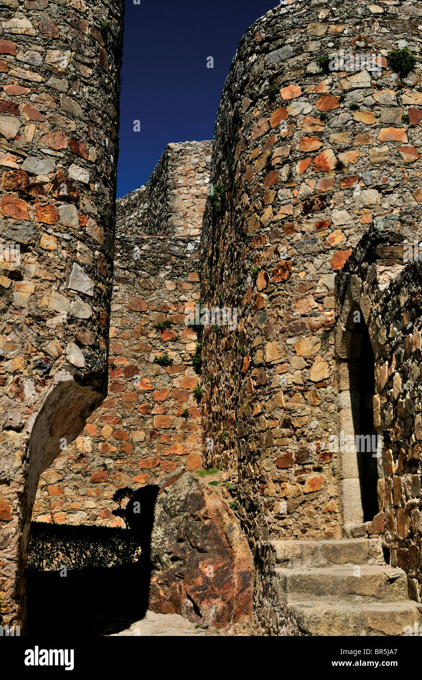 Portugal, Alentejo: Interior of the castle of Marvao Stock Photo - Alamy