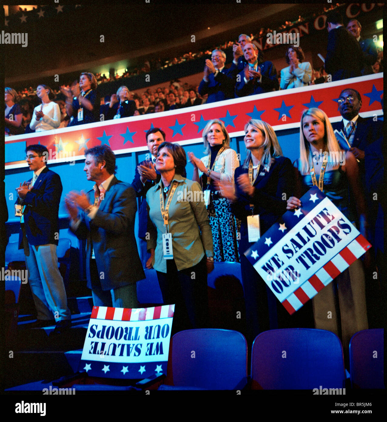 Republican National Convention 2004 in New York City Stock Photo - Alamy