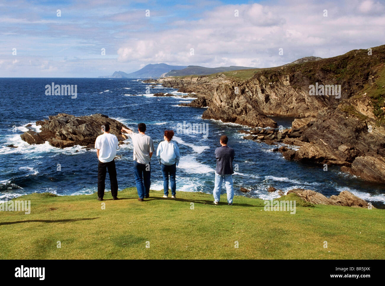 Achill Island, Co Mayo, Ireland, Atlantic Drive, Tourism Stock Photo ...