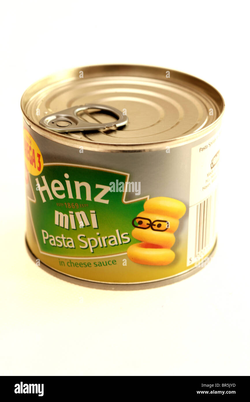 Heinz Mini Pasta Spirals Stock Photo - Alamy