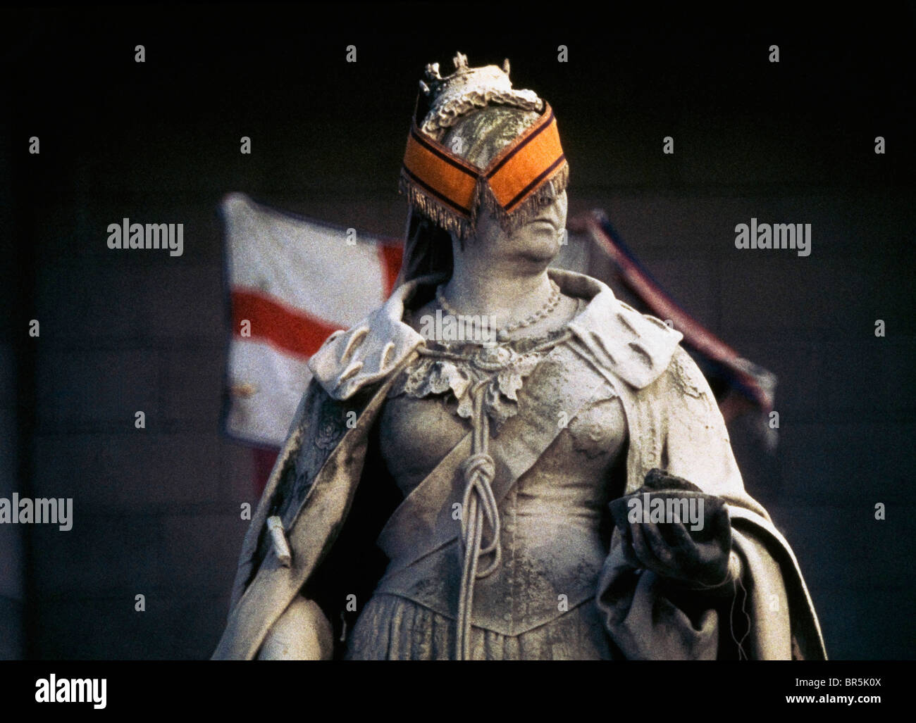 Belfast, Co Antrim, Northern Ireland, Orange Day Parade, Queen Victoria ...