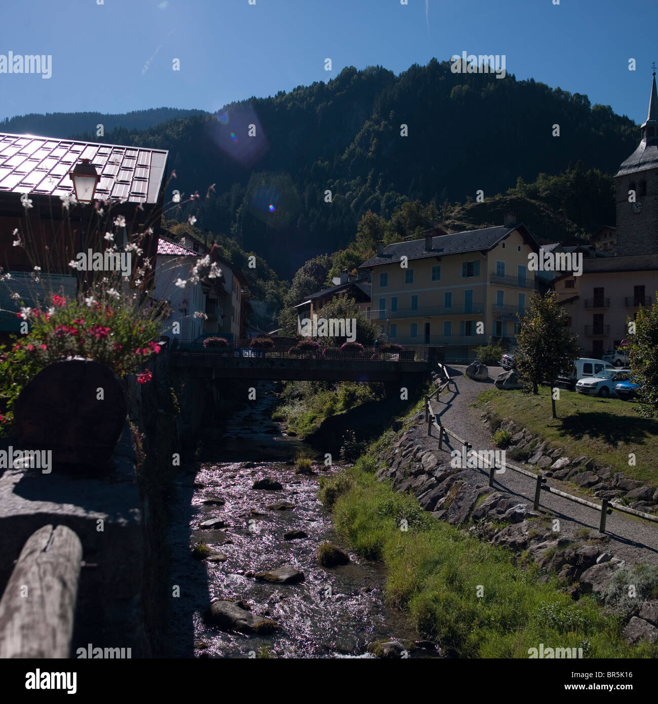 Traditional French Alpine Village of Beaufort, France Stock Photo - Alamy