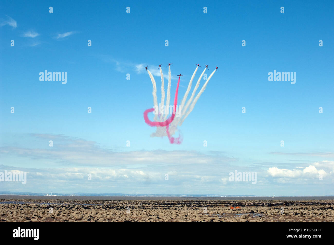 Aerobatic team red arrows hi-res stock photography and images - Alamy