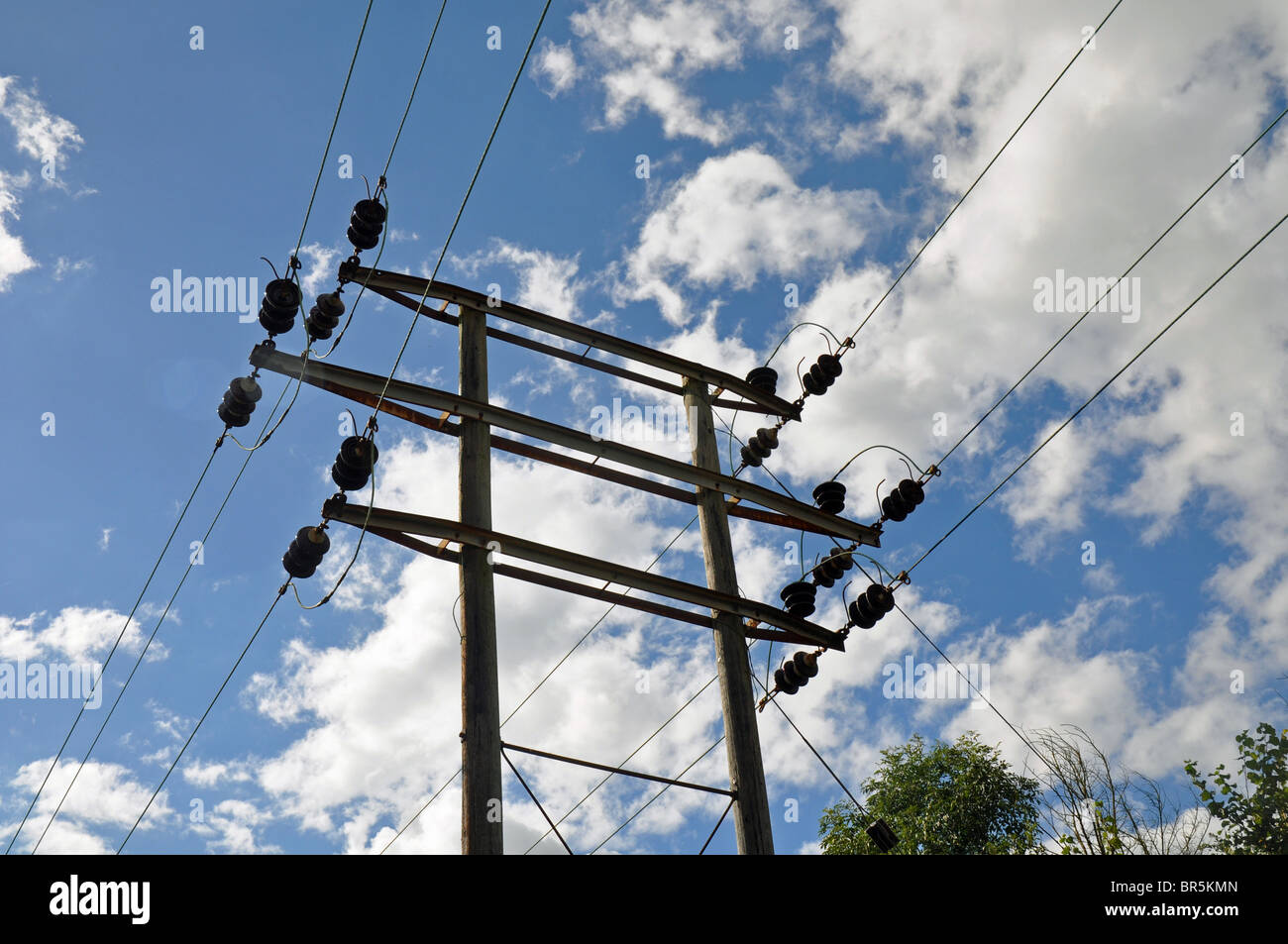 Maidenhead, Berkshire, England: electricity power lines Stock Photo - Alamy