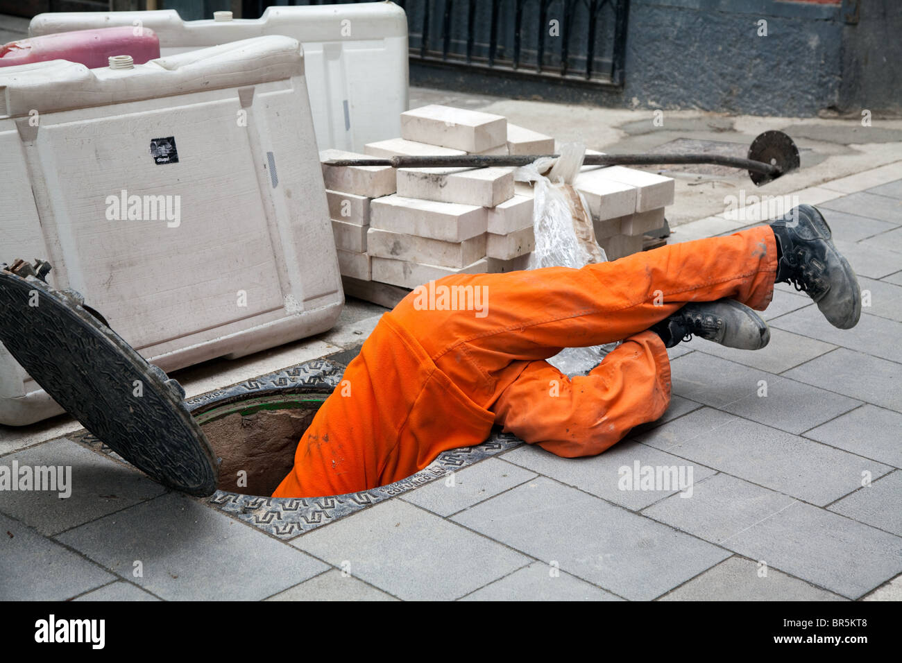 Sewer Worker Stock Photos & Sewer Worker Stock Images - Alamy