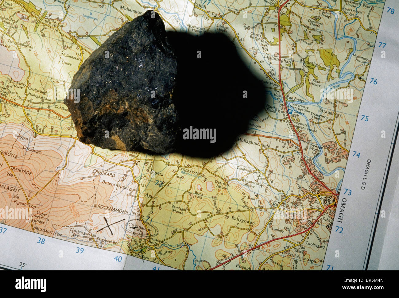 Gold mine map hi-res stock photography and images - Alamy