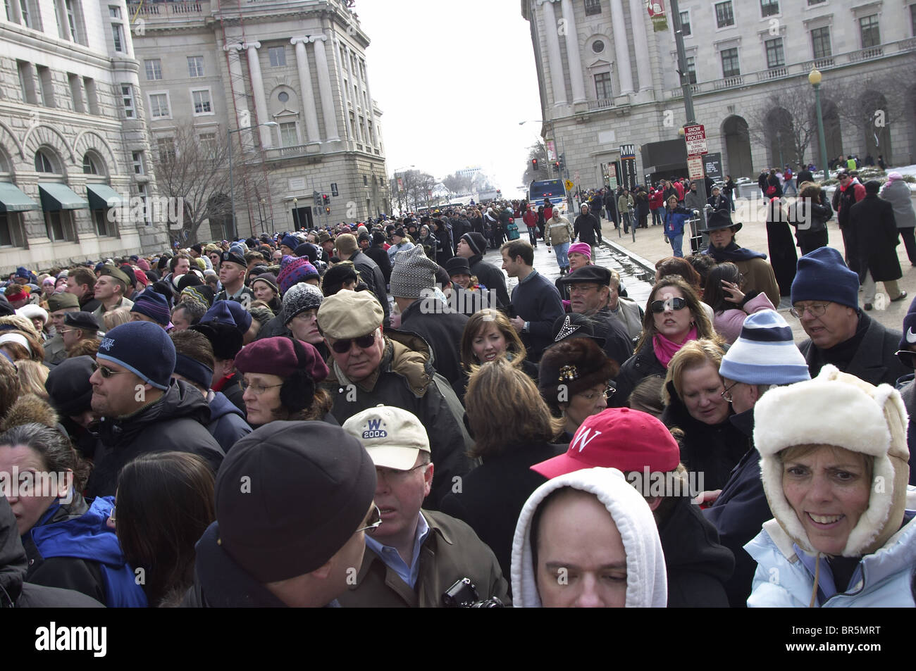 2005 Presidential Inauguration Security Stock Photo - Alamy