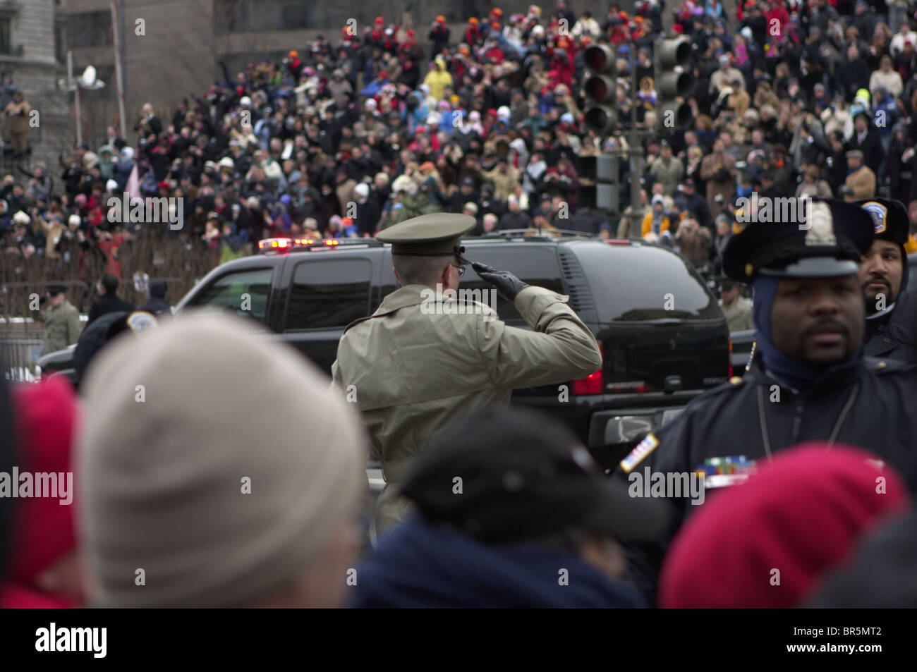 2005 Presidential Inauguration Security Stock Photo - Alamy