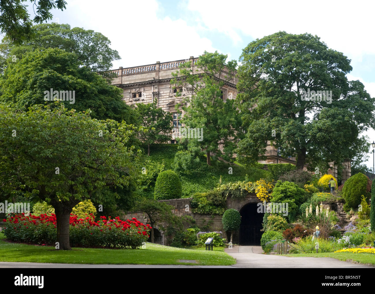 Nottingham Castle, Nottinghamshire England UK Stock Photo - Alamy