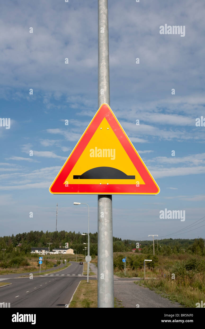 Road Signs Speed Bump