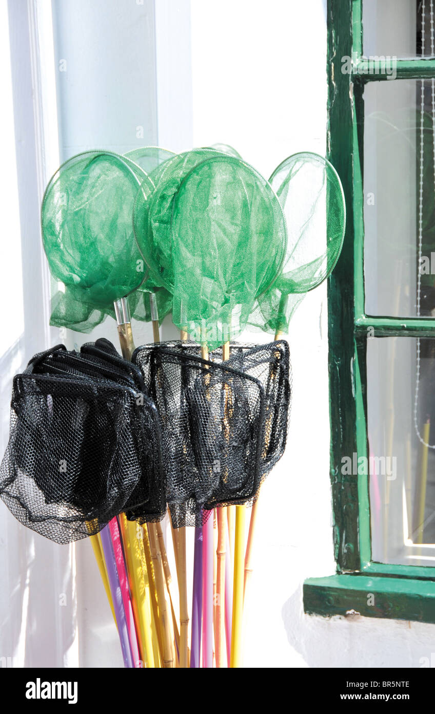 Black fishing nets hi-res stock photography and images - Alamy