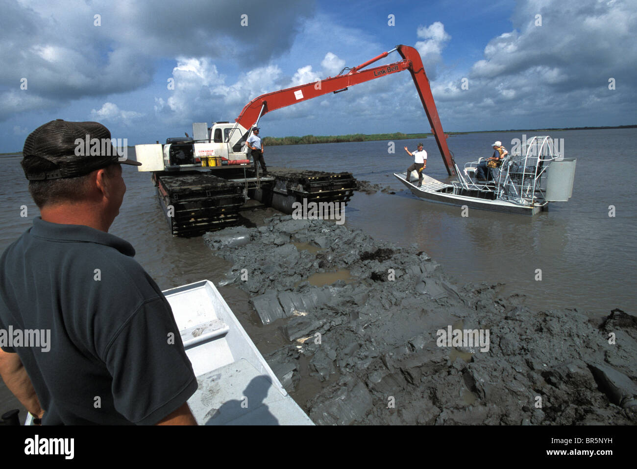 Coastal erosion louisiana hi-res stock photography and images - Alamy