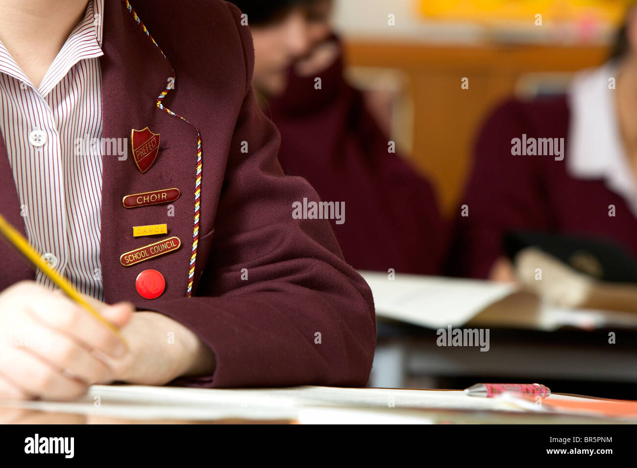 School prefect hi-res stock photography and images - Alamy