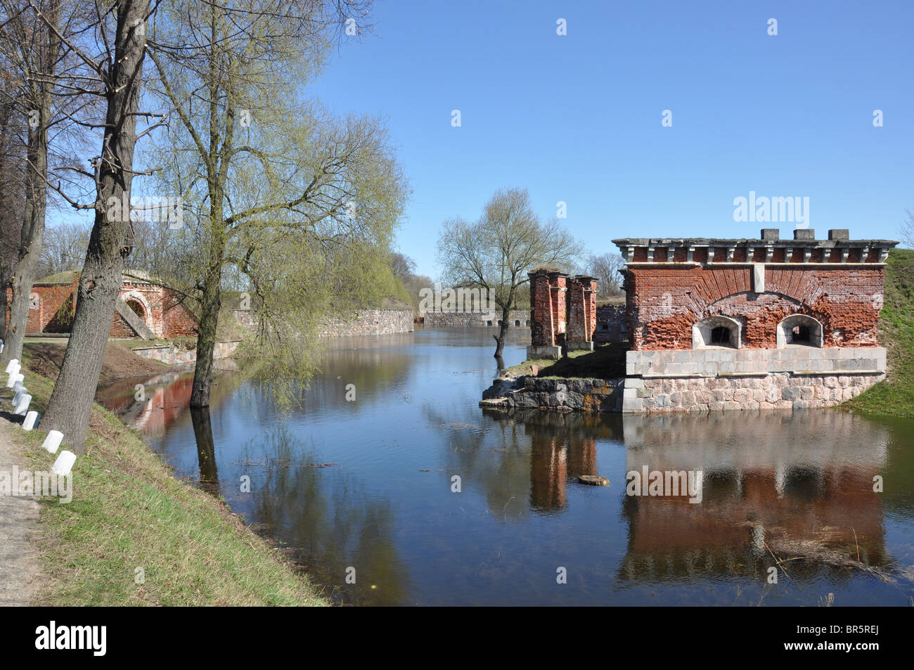 Fortifications at Daugavpils fortress Stock Photo - Alamy