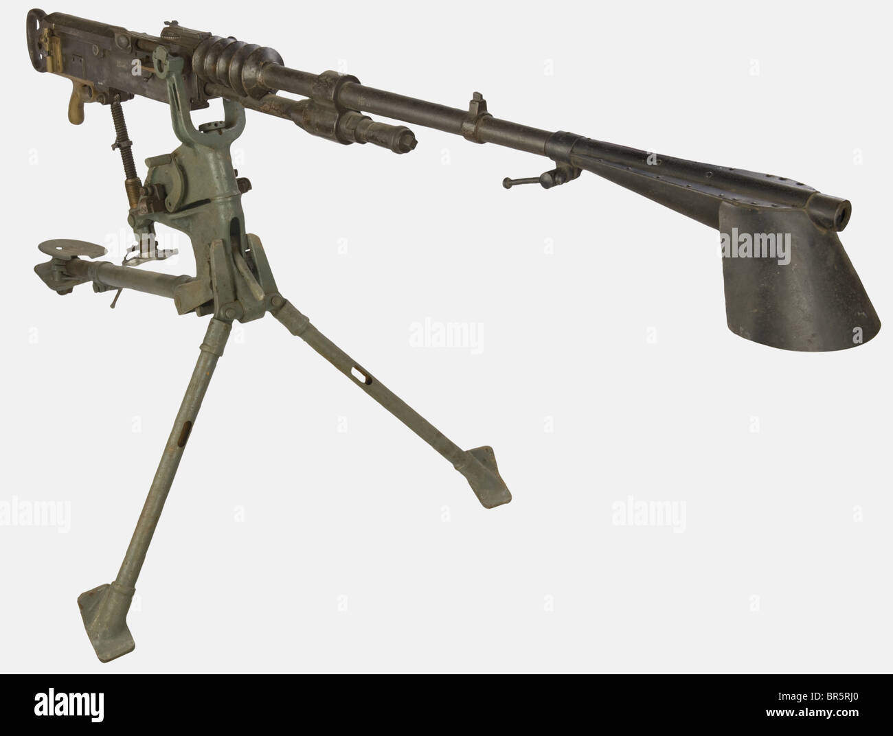 A French Hotchkiss 14 heavy machine gun, calibre 8mm Lebel, serial ...