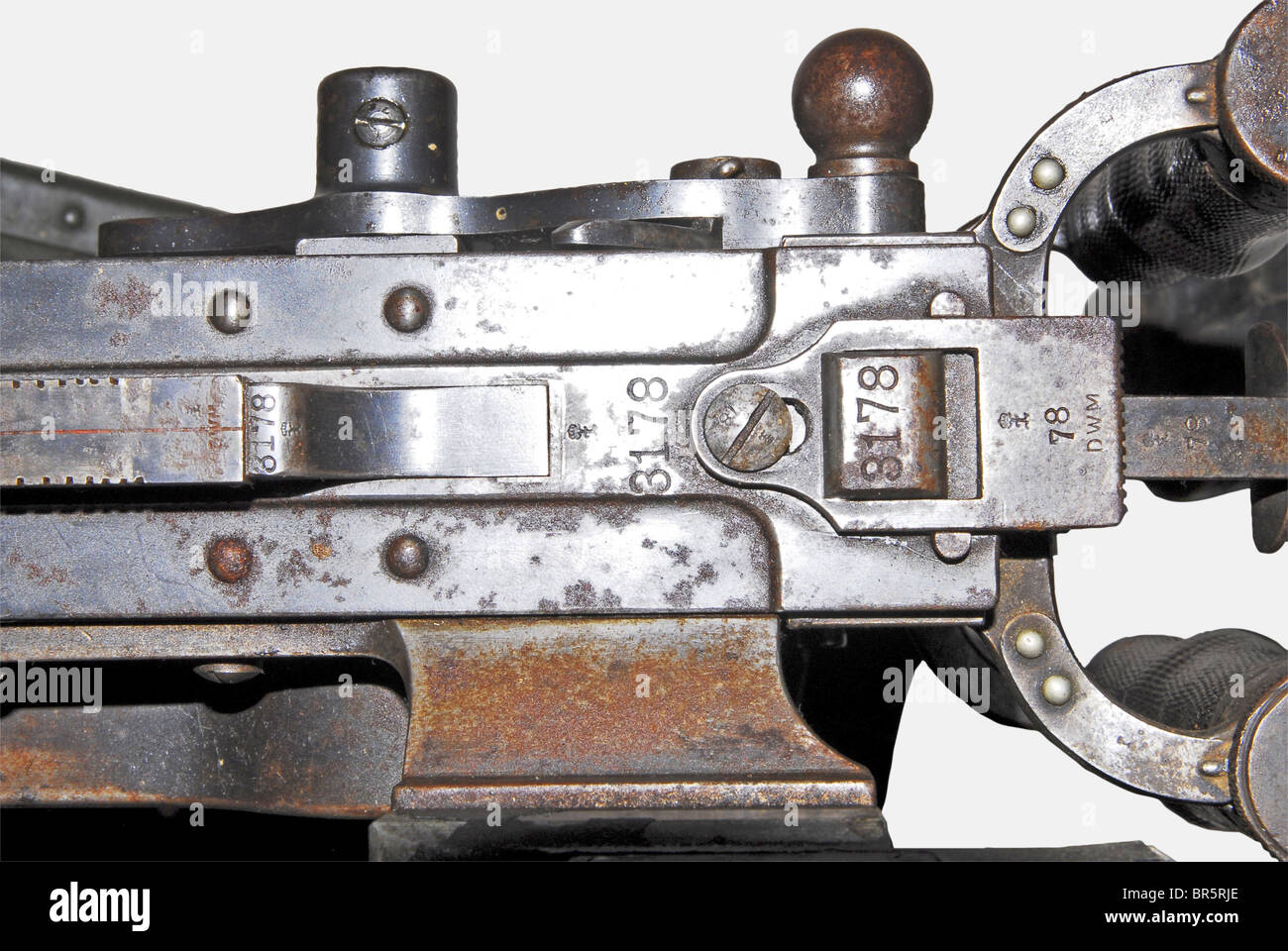 A german heavy machine gun m g 08 hi-res stock photography and images ...