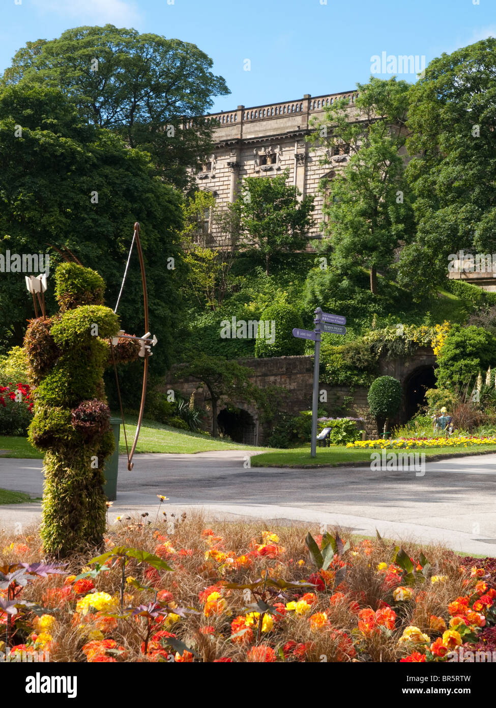 Nottingham Castle, Nottinghamshire England UK Stock Photo - Alamy