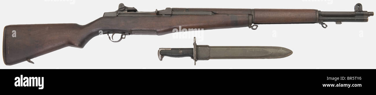 An American semi-automatic rifle Garand M1, caliber 30/06, serial ...