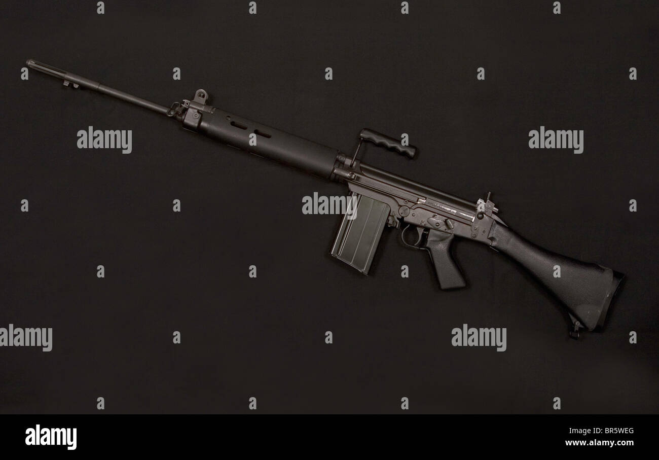 An L1A1 rifle used during Bloody Sunday in 1972 and now used in Sierra ...