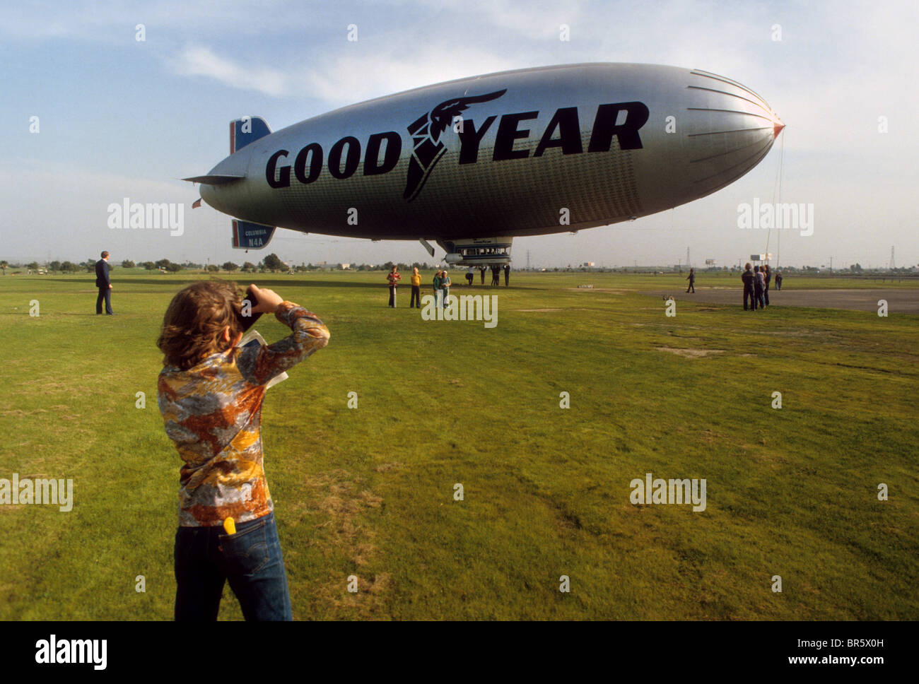 Goodyear blimp hi-res stock photography and images - Alamy