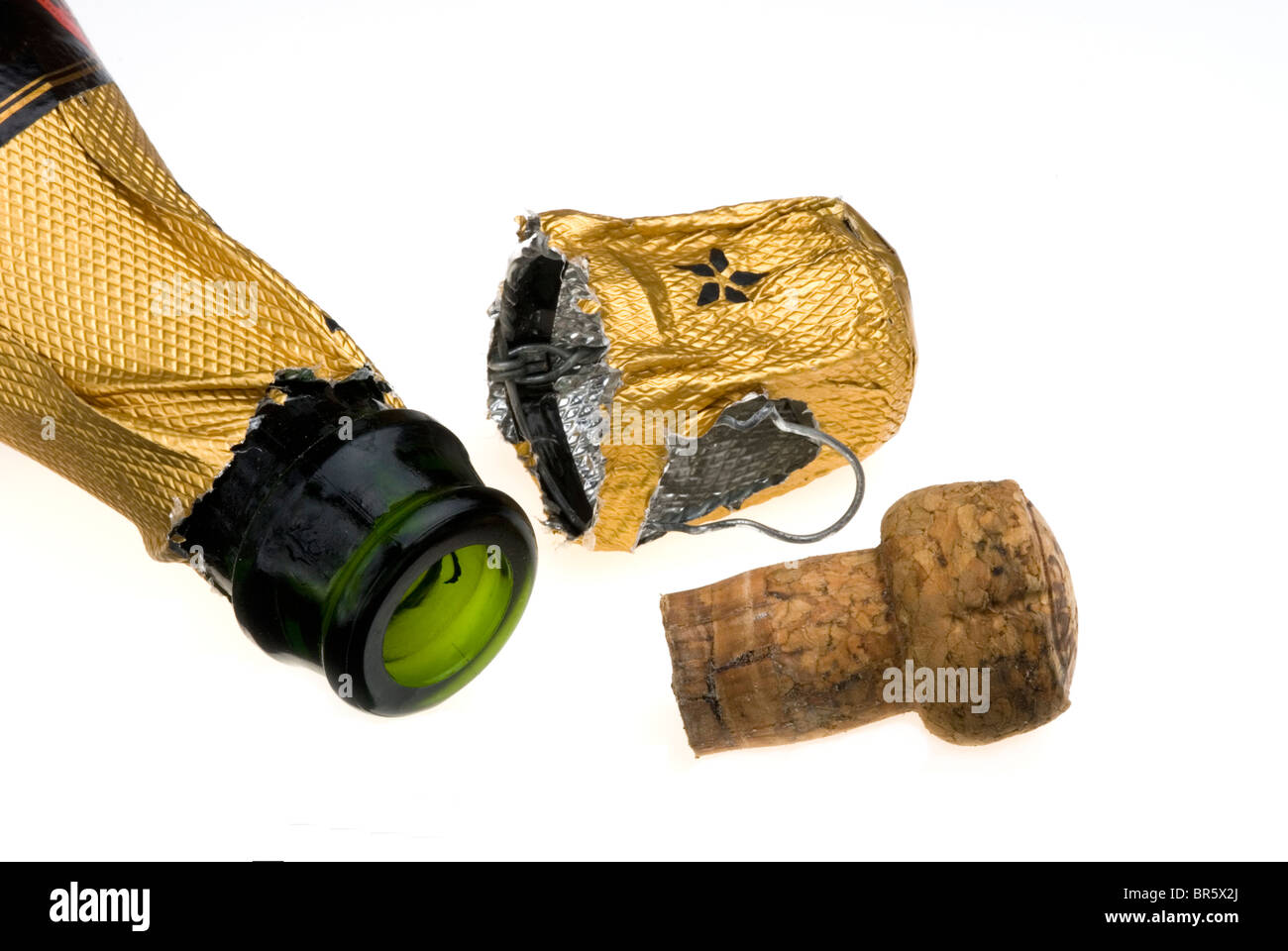Popped champagne bottle hi-res stock photography and images - Alamy