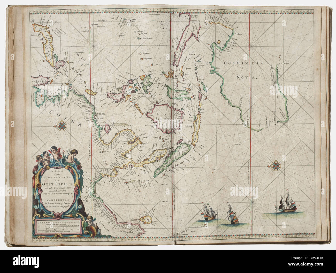 Pieter Goos, "De Zee Atlas ofter Water-Weereld", a collection of 24 ...