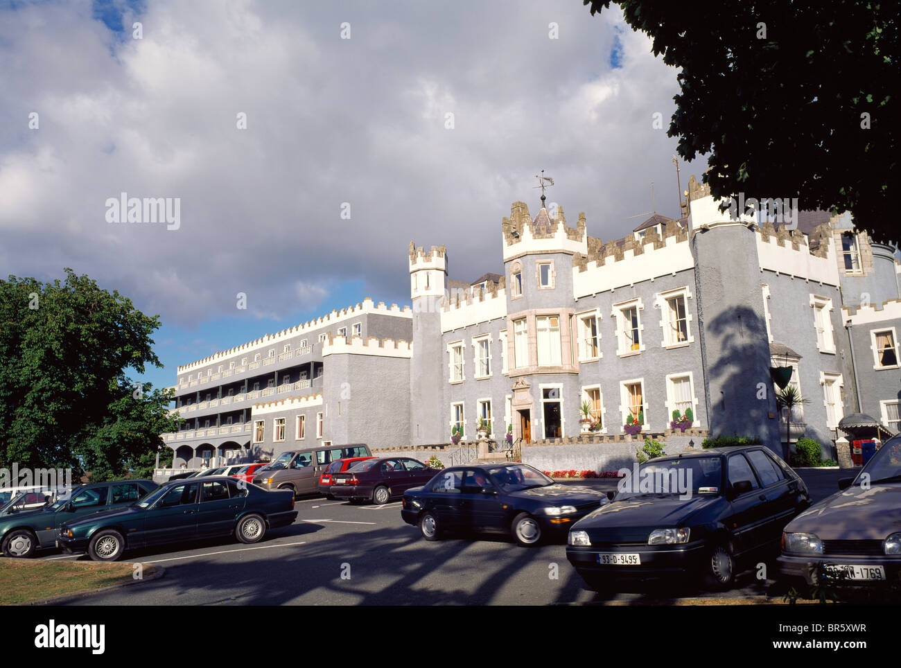 Killiney, Dublin, Co Dublin, Ireland, Fitzpatrick Castle Hotel Stock ...