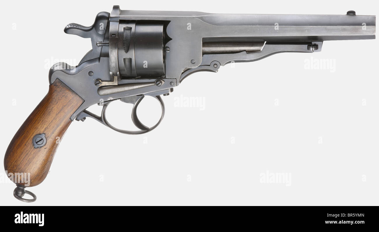 A test revolver Hillebrandt system (patent revolver), Francotte(?), 10. ...