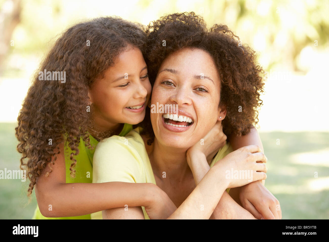 Mom with 9 year old daughter hi-res stock photography and images - Alamy