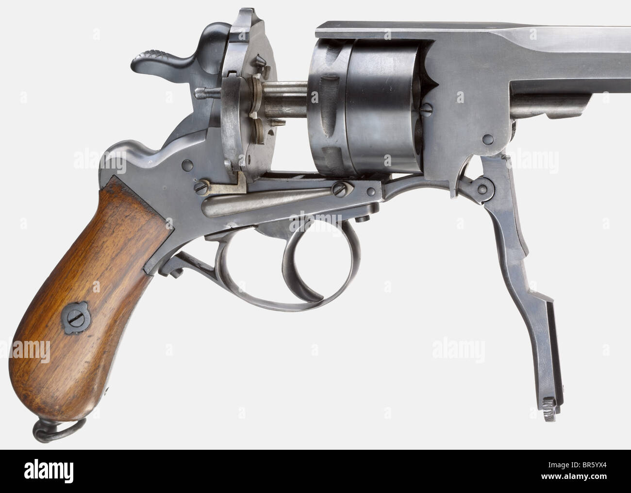 A test revolver Hillebrandt system (patent revolver), Francotte(?), 10. ...
