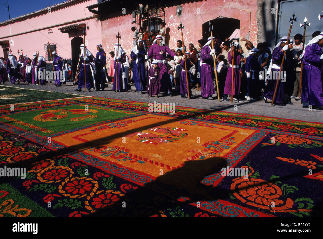 Antigua easter processional Stock Photo - Alamy