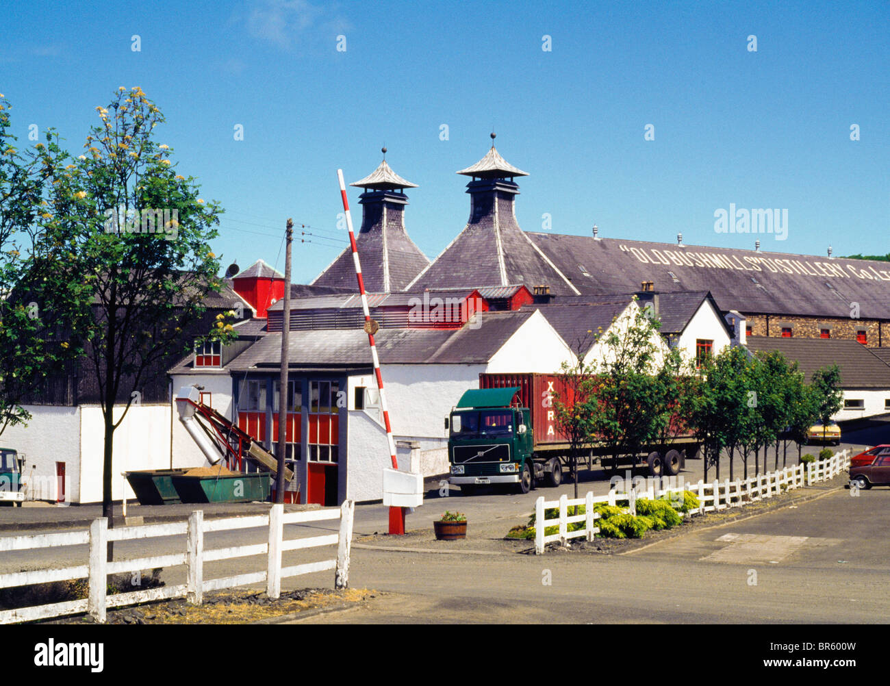 Co Antrim, Northern Ireland, Bushmills Factory Stock Photo - Alamy