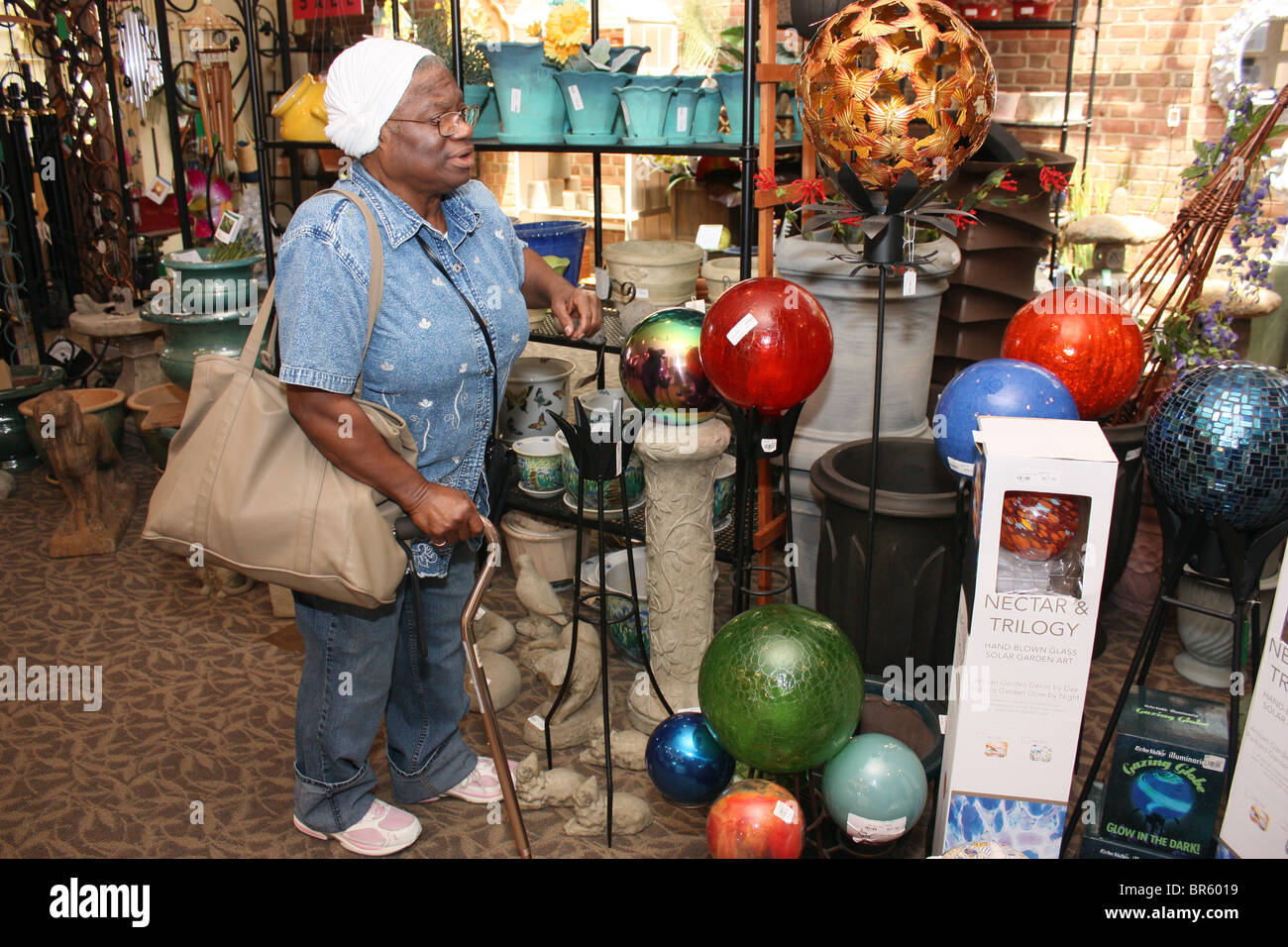 Crippled elderly woman hi-res stock photography and images - Alamy