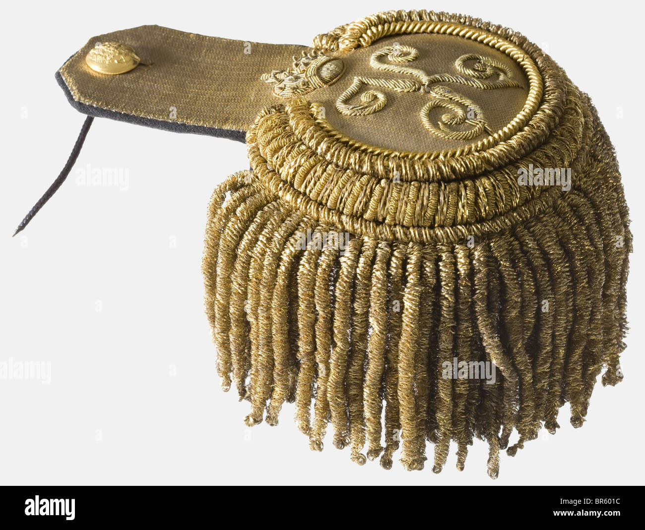 An epaulette for an officer in the Garde à Cheval, of the Russian Grand ...