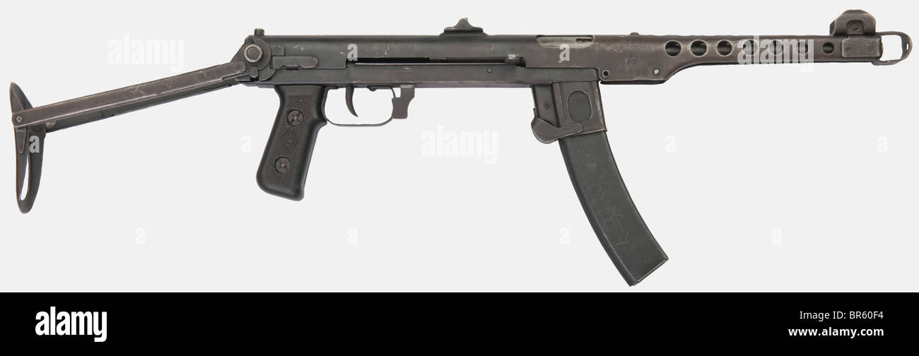A Russian submachine gun P.P.S. 43, calibre 7,62 x 25 Tokarev, serial ...