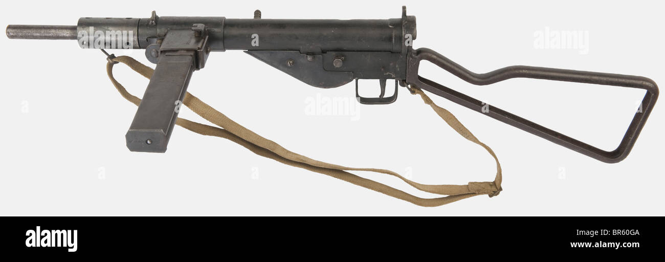 An english sten mk ii submachine gun hi-res stock photography and ...