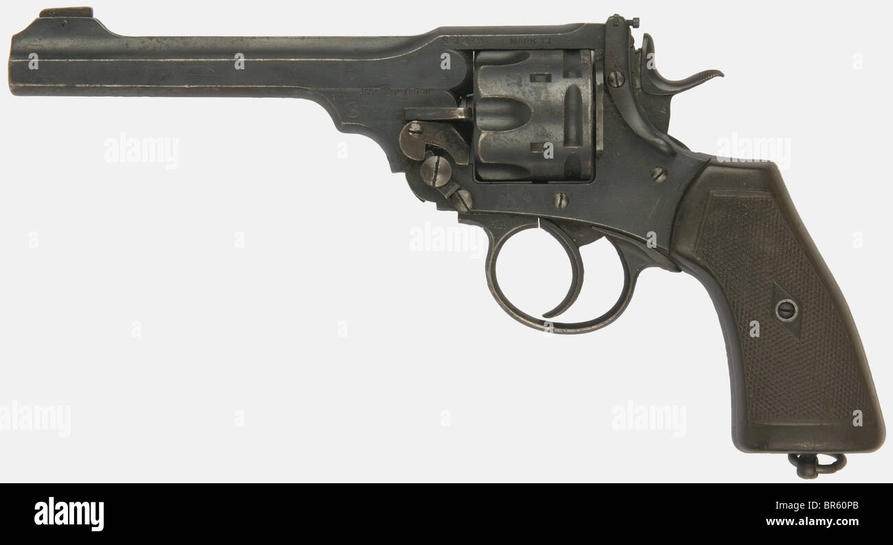 An english webley mk vi revolver hi-res stock photography and images ...