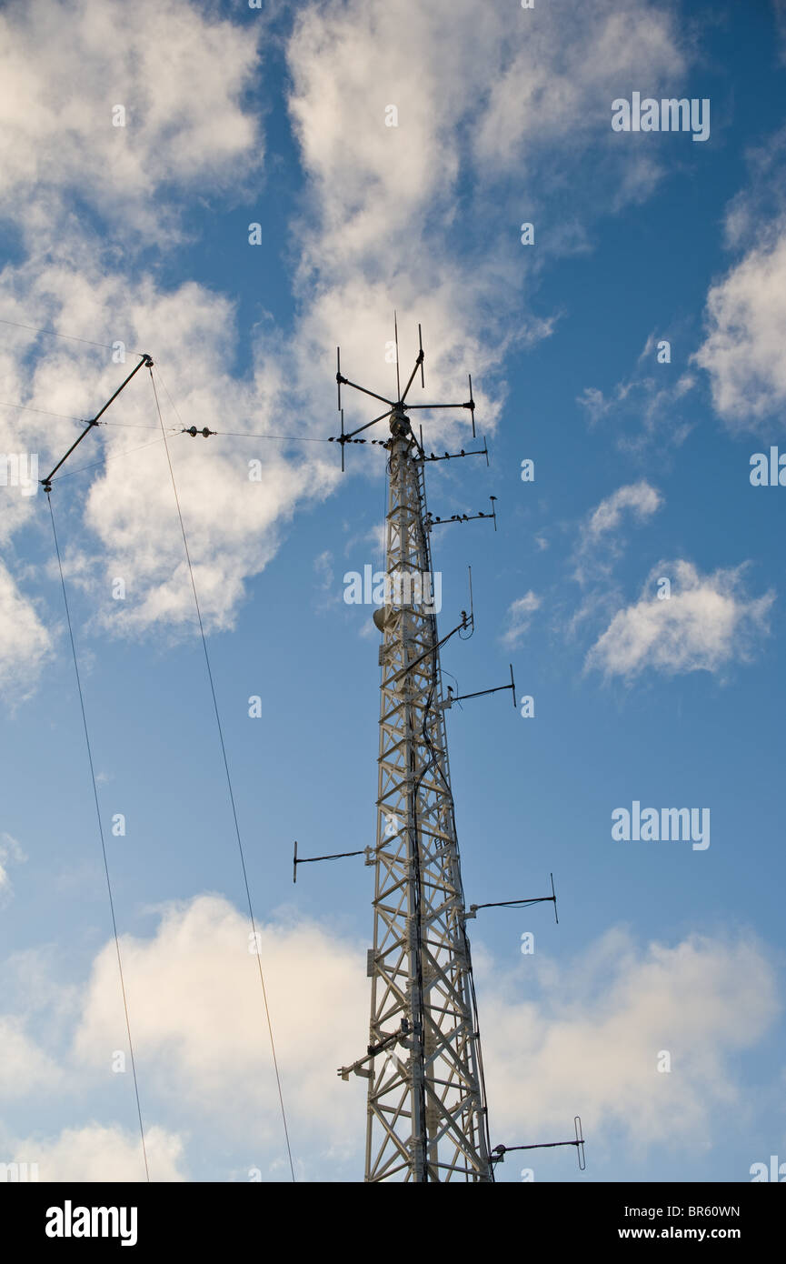 Radio Communications Tower High Resolution Stock Photography and Images ...