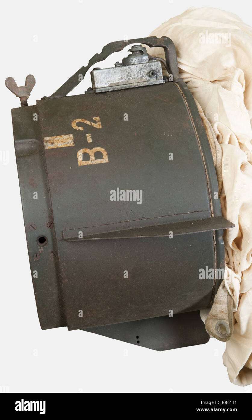 German paratrooper container meant dropping hi-res stock photography ...