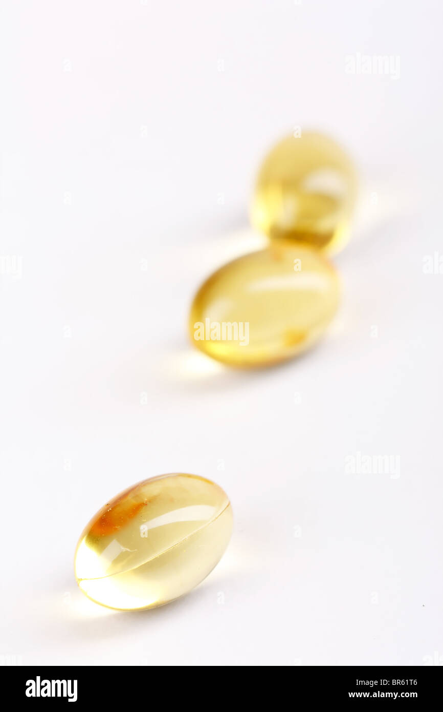 Vitamin capsule Cut Out Stock Images & Pictures - Alamy
