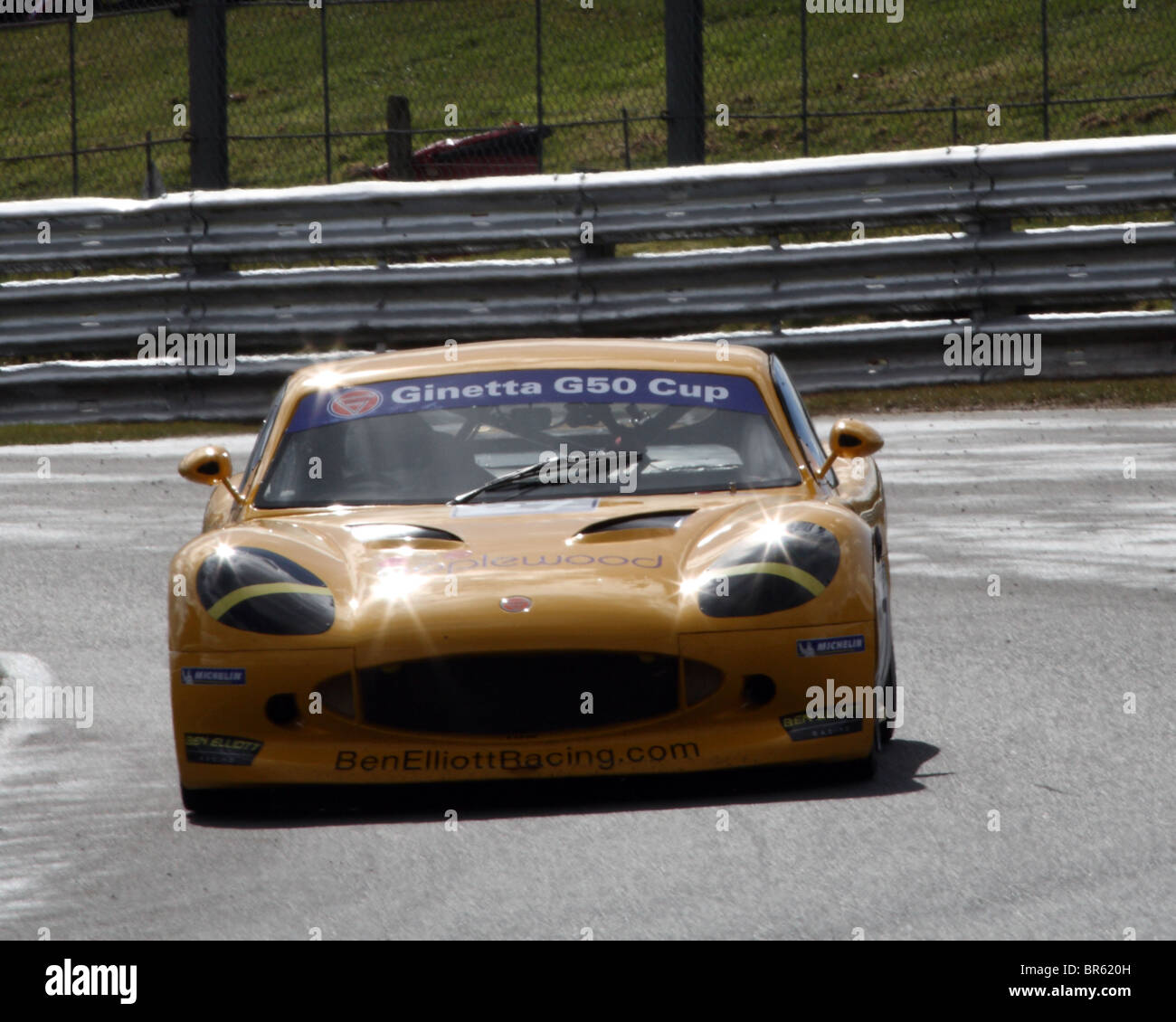 Motor racing at Oulton Park 24 March 2008 Stock Photo - Alamy