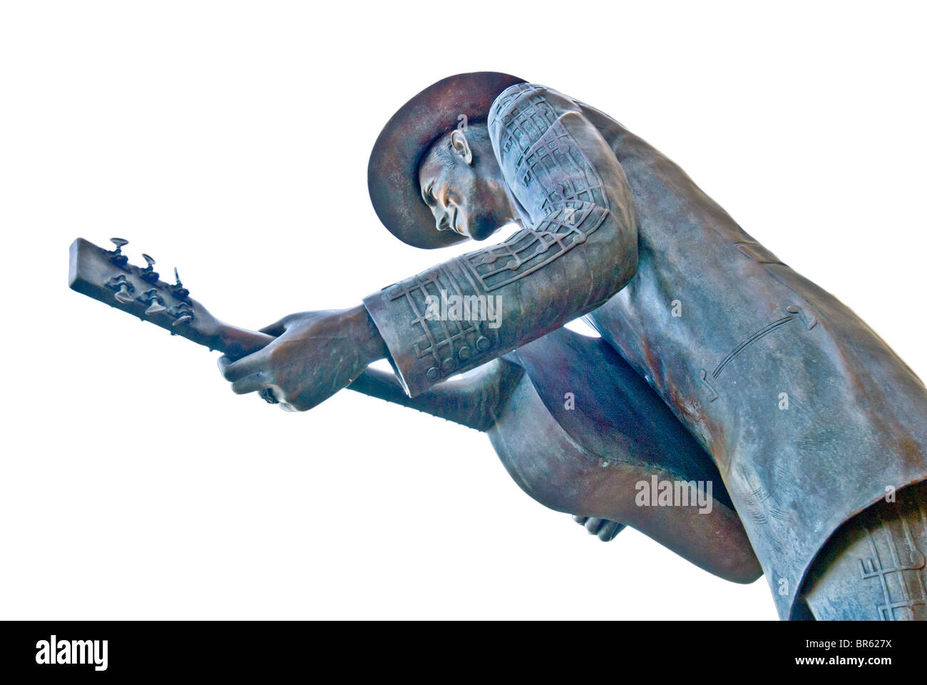 Hank Williams, country music legend, memorial statue (by Doug and ...
