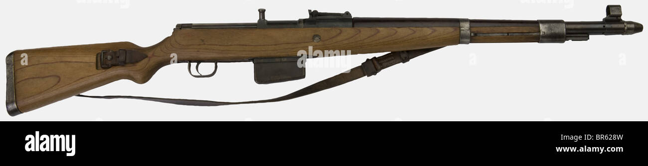 A German semi-automatic rifle G41w, stamped "ac" and "1943" (Walther ...