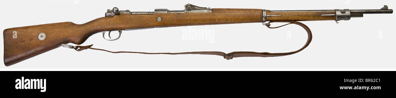 A German First World War pattern 98 Mauser rifle, made in 1916 by Stock ...