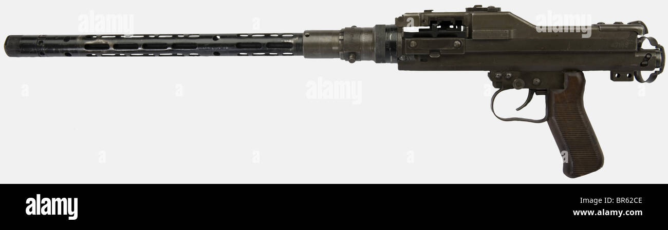 A German machine gun MG 81, made by Mauser Werke Oberndorf a/N ("byf ...